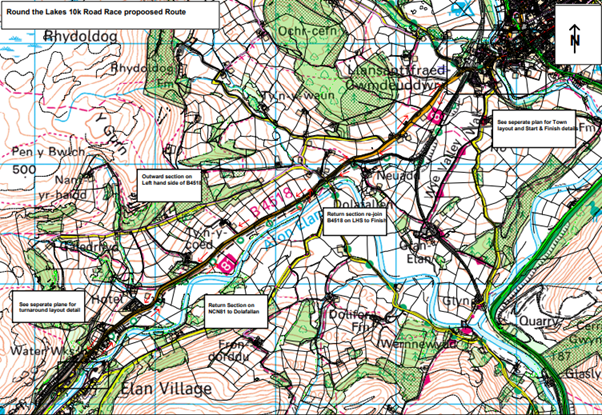 Rhayader Round The Lakes 30km and 10km Road Races