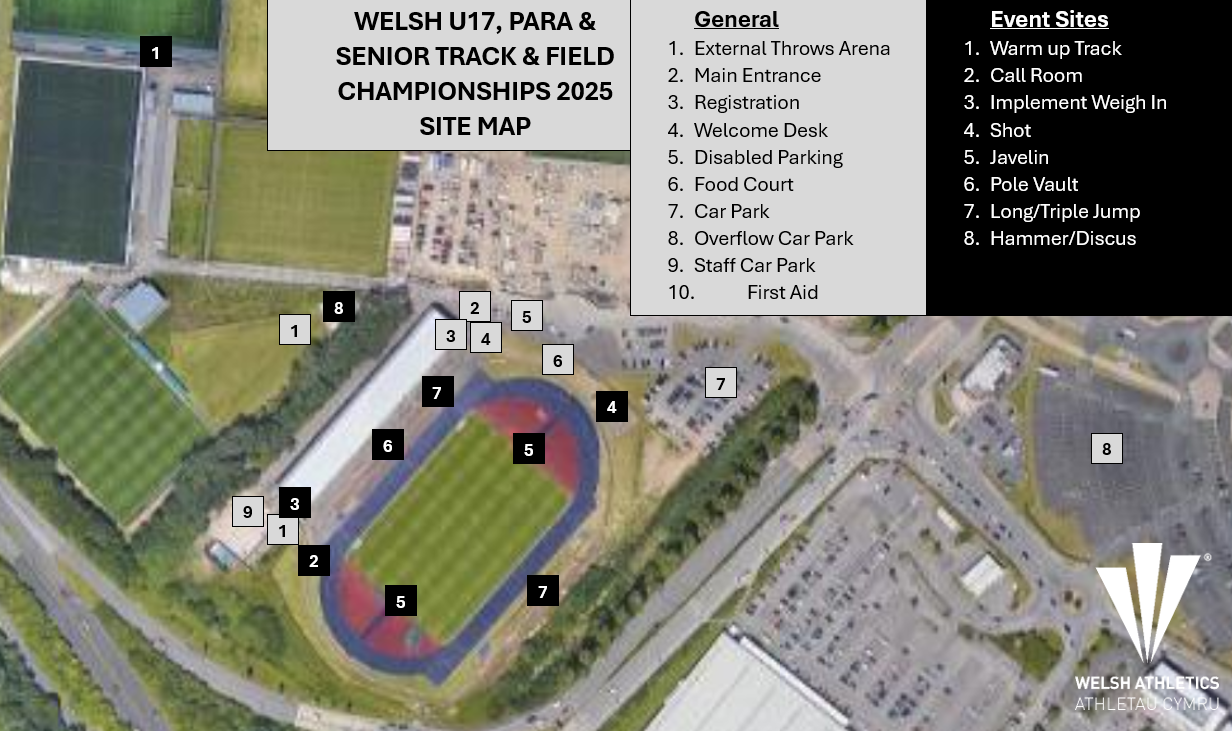 2025 Welsh Senior, U17 & Para Outdoor Track & Field Championships ...